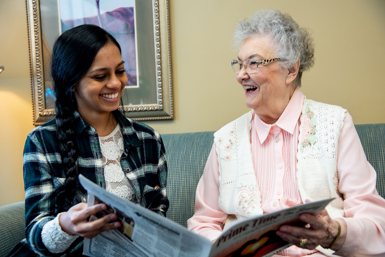 Highlighting Intergenerational Partnerships - Eaton Senior Communities